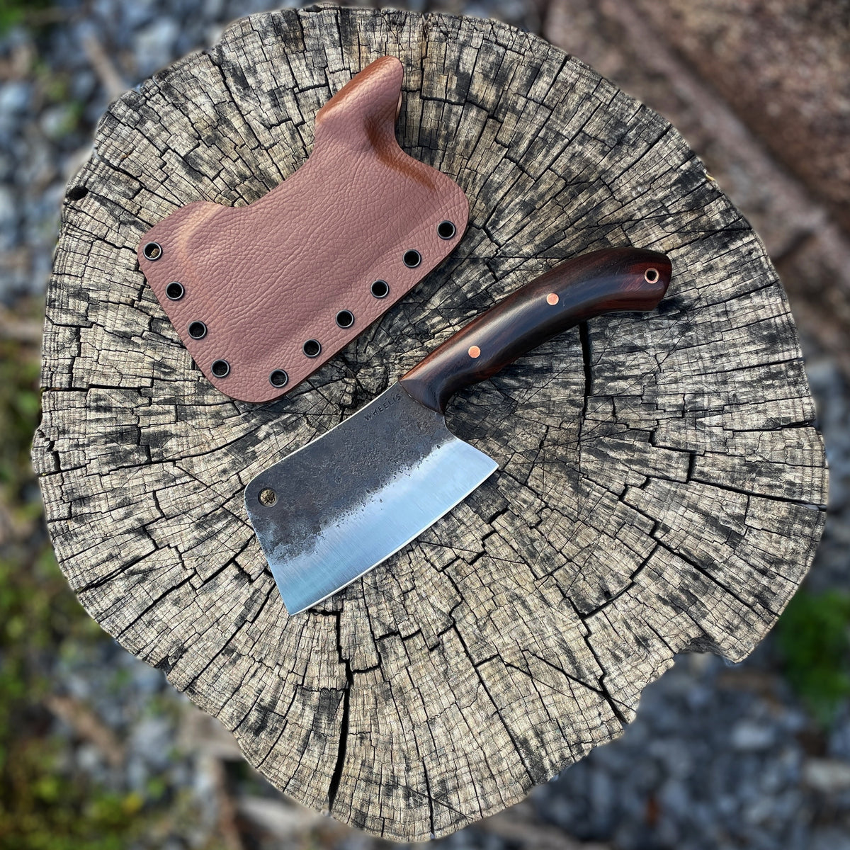 Cleaver CruForgeV and Desert Ironwood – Wheelis Forge