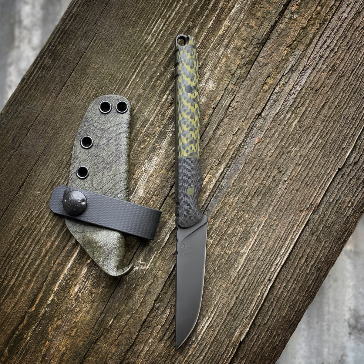 Long EDC Tanto in A2 – Wheelis Forge