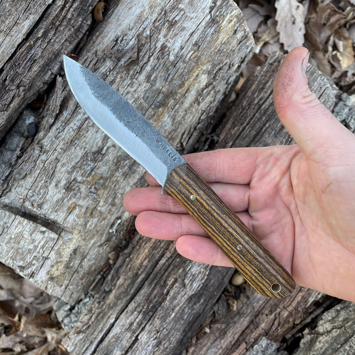 Trapper with Bocote Scales – Wheelis Forge